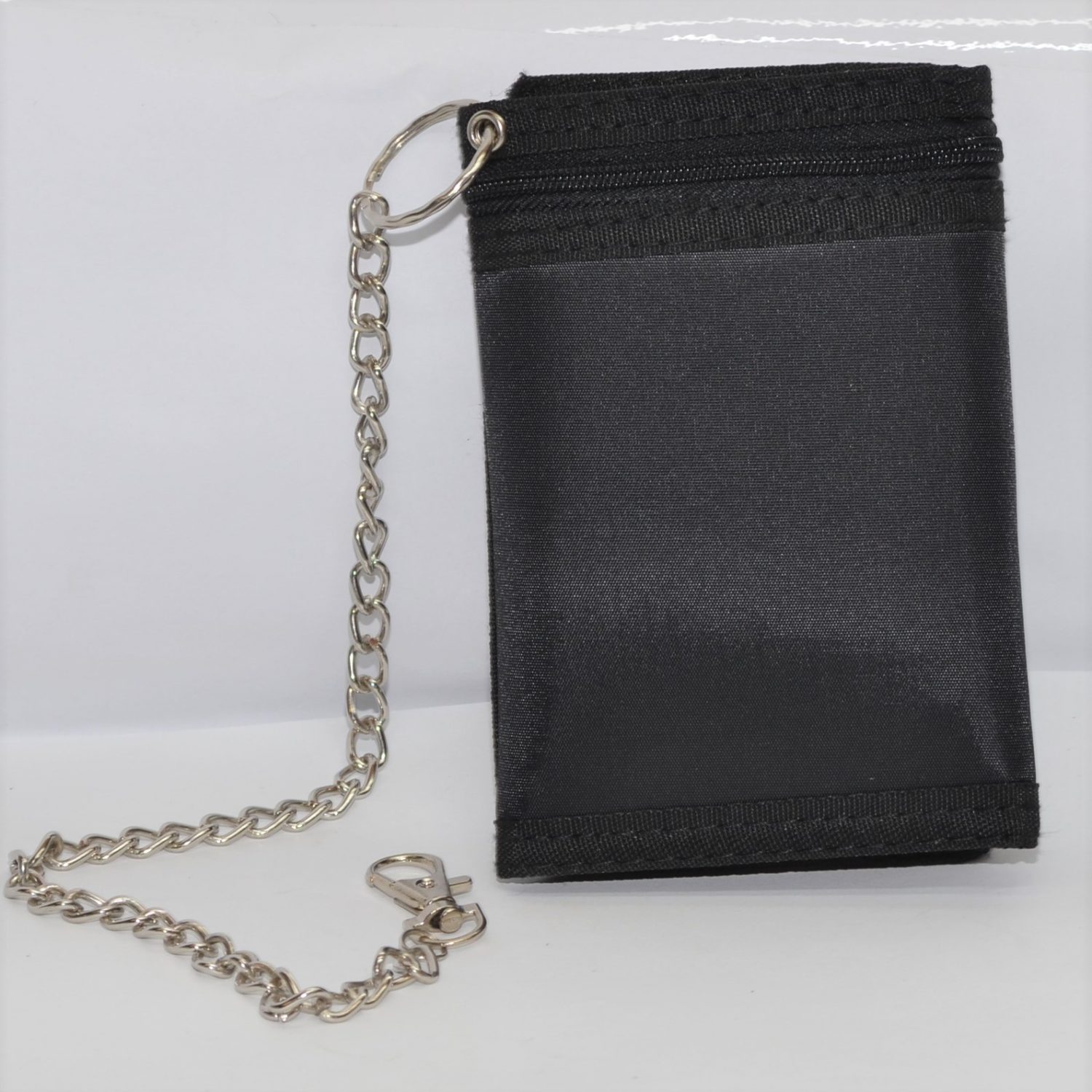 Black Velcro Wallet - Style No. Plain - OJP Products